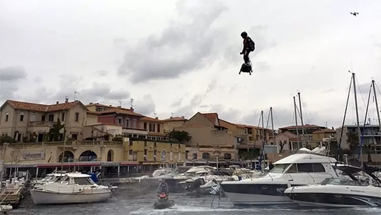 Flyboard Air setzt Hoverboard Record