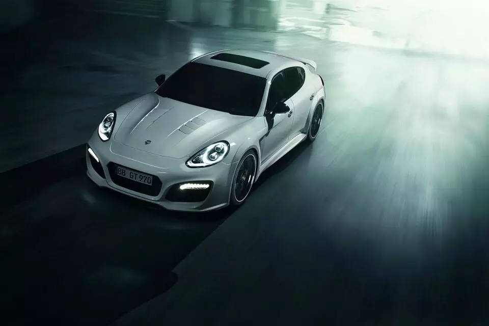 TechArt GrandGT e fa'amalieina lau Porsche Panamera Turbo 