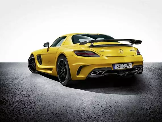 مرسدس بنز SLS AMG سری مشکی 2014: سبکتر، سریعتر، بدتر 3911_2