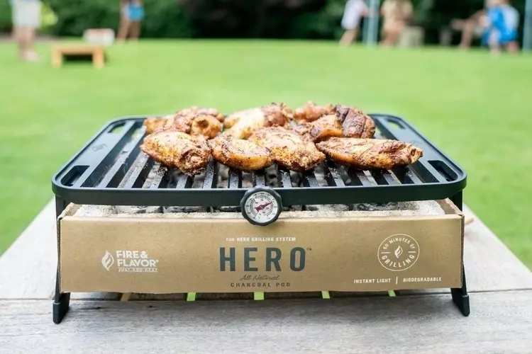 HERO Portable Charcoal Grill System 4029_3