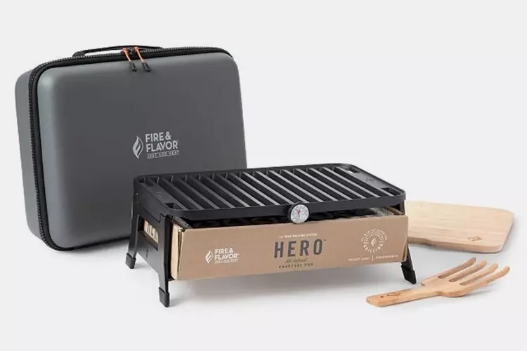 HERO Portable Charcoal Grill System 4029_4