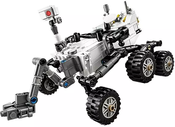 Mars Curiosity Rover de NASA, Nun En LEGO Formo 4087_1