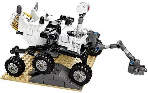 مركبة Mars Curiosity Rover التابعة لوكالة ناسا ، الآن في شكل LEGO 4087_2