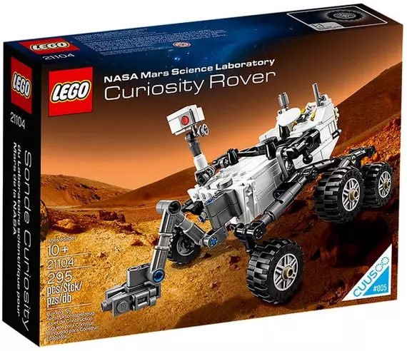 مركبة Mars Curiosity Rover التابعة لوكالة ناسا ، الآن في شكل LEGO 4087_3