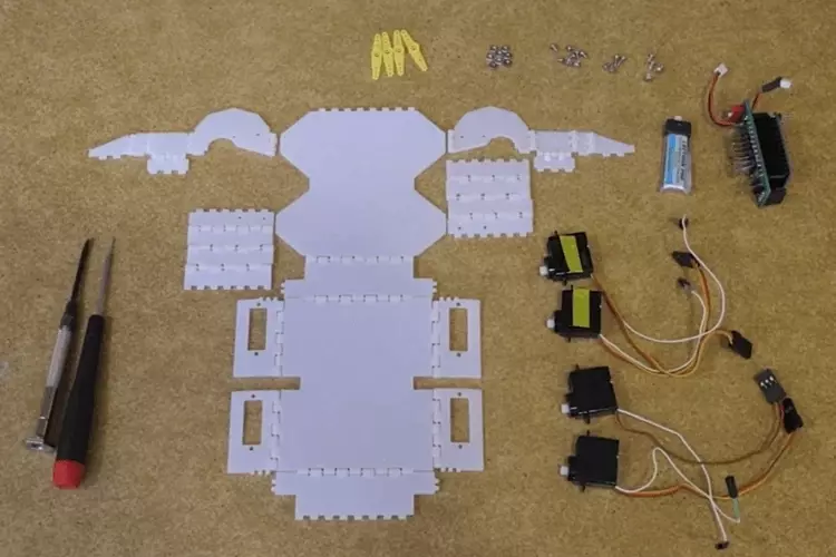 අන්තර් ක්රියාකාරී Robogami 4407_3