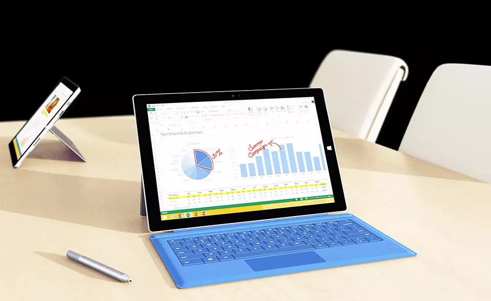 Microsoft Surface Pro 3 태블릿은 노트북을 대체하고자 합니다. 4436_2