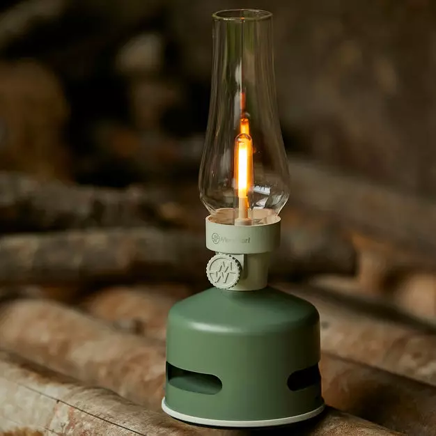 Speaker Lantern LED Green