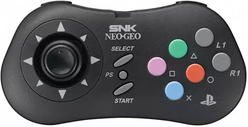 Neo-Geo Pad pote kontwòl arcade-style nan PS3 la 4582_1