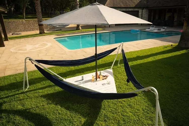 Sebule ya Nje ya Hammock ya Kammok Baya