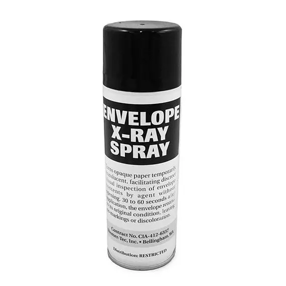 Envelopu X-Ray Spray na-ahapụ gị ka ị hụ site na ọdịnaya ejiri akara 5067_1