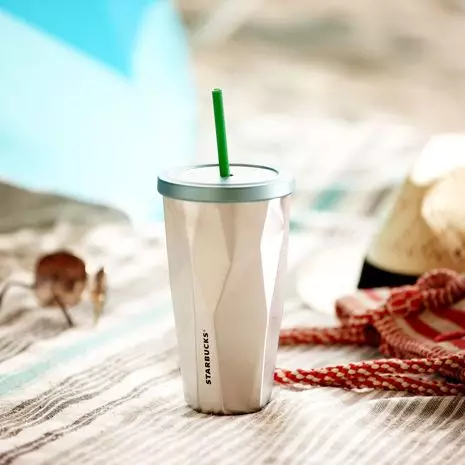 Starbucks Nerjaveèi asye Chiseled Tumbler - Èske w vle 5209_1