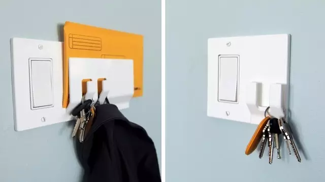 Ang mga Wallplate ay Nagdaragdag ng Mga Hook sa Katabi ng Iyong Light Switch 5399_2