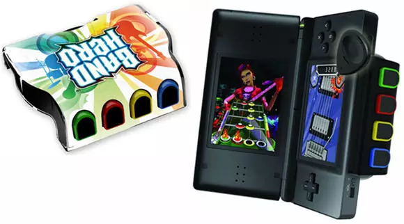 Band Hero pentru DS Lite vine cu mâner pentru chitară, mâner pentru tobe și comenzi înfricoșătoare pentru karaoke 540_1