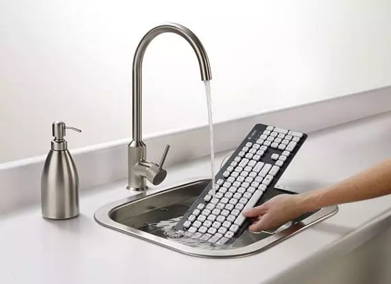 คีย์บอร์ด Logitech Washable ทำให้ทำความสะอาดง่าย 5650_1