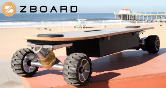 Zboard Motorisiertes Skateboard mit Fußpolstersteuerung 5724_1