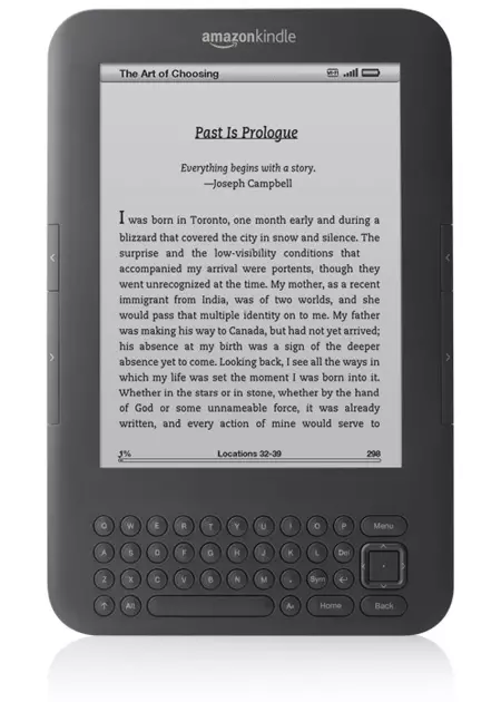 Amazon Kindle 3, nyt pienempi ja halvempi 5800_1