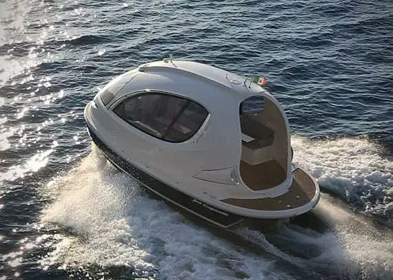 Jet Capsule Yaxta Tenderi Kompakt Ölçü, Kosmik Gəmi Görünüşü Gətirir 5947_2