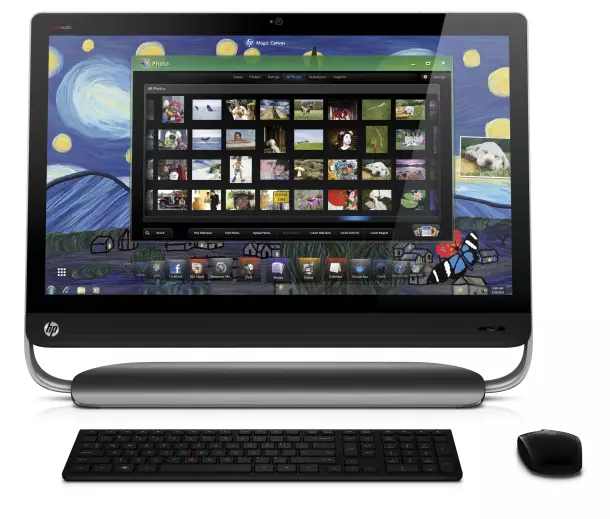 HP 27 düymlük All-in-One Windows kompüterini elan etdi 6590_1