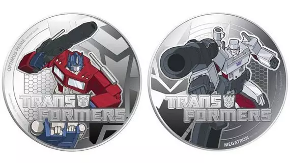 Набор манет Transformers Legal Tender 6778_1