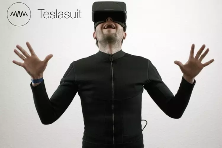 Teslasuit viso kūno VR kostiumas 6845_1