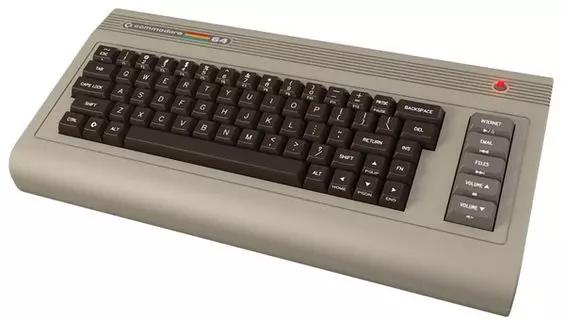 Commodore 64x-ek 80ko hamarkadako teklatuaren ordenagailua berpizten du, tripa modernoarekin 6910_1