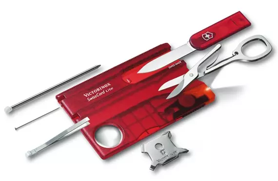 تضع Victorinox SwissCard Lite أداة متعددة الجيب في محفظتك 7549_1