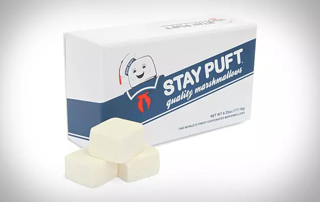 Nyob twj ywm Puft Zoo Marshmallows xa qab zib Softness, hnyav Caffeine koob 7820_1