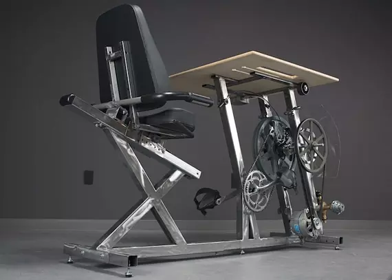 Big Rig Pedal Powered Desk 7948_1