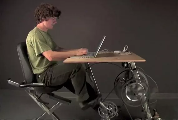 Big Rig Pedal Powered Desk 7948_3