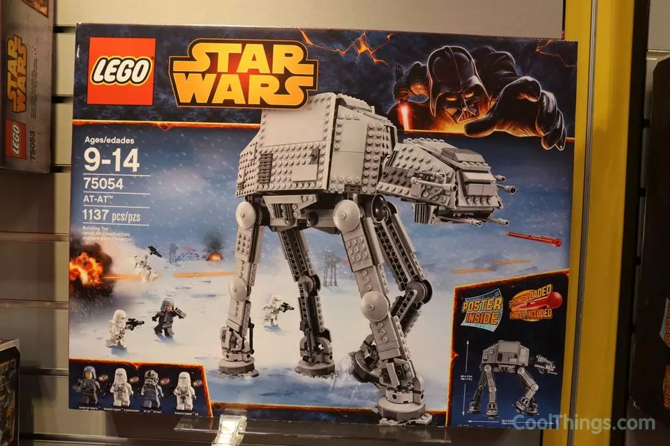 Φωτογραφίες και λεπτομέρειες LEGO Star Wars AT-AT 75054 7956_9