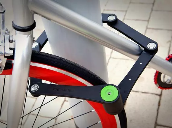 O cadeado de bicicleta dobrável Foldylock é um design inteligente e prático 8247_1