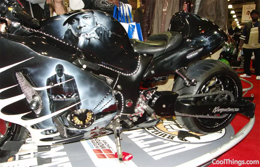 Cool na Mga Trabaho sa Airbrush Mula sa Motorcycle Show NYC 2011 8525_6