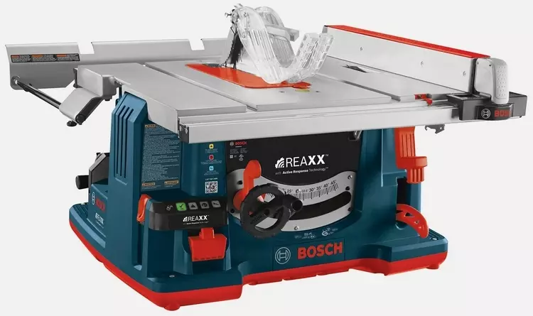 Bosch REAXX Portable Job Site Table Saw 8549_1