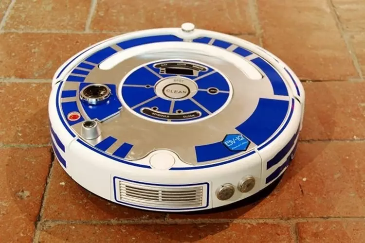 Bel və Bel Xüsusi R2D2 Roomba Decal 8686_3