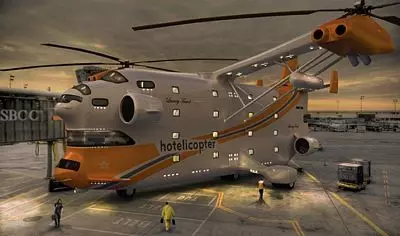 The Hotelicopter: Επαναπροσδιορίζοντας το πολυτελές ταξίδι όπως ποτέ πριν