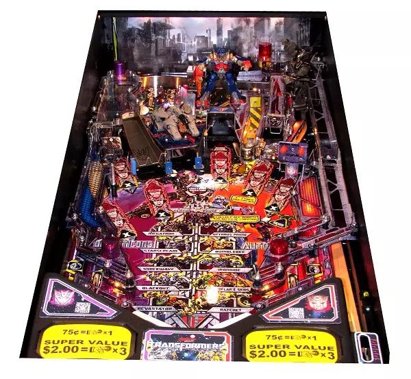 Transformers Pinball Machine sa nezmení na robota, stále úžasné 905_2