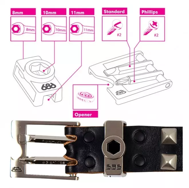 Rocker Stud Snow Toolbelt วางเครื่องมือหลายอย่างไว้ในหัวเข็มขัดของคุณ 9185_1