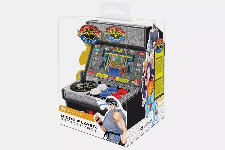 Kuv Arcade Street Fighter II Champion Edition Micro Player 962_4