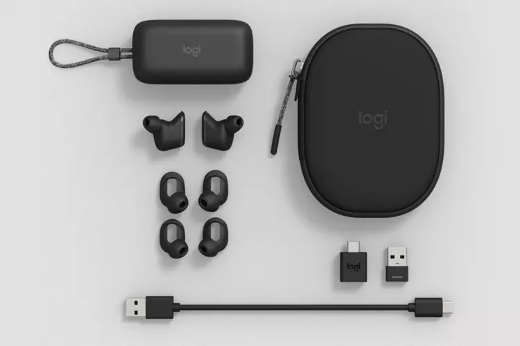 Logitech Zone Tinuod nga Wireless Earbuds 986_2