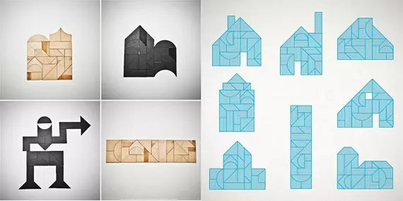 Oblika Puzzle también funciona como elegantes mosaicos de construcción en 2D 9928_3