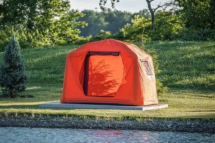 Smithfly Shore Tent උපරිම කඳවුරු පහසුව සඳහා ඔබේ පුම්බන ලද කූඩාරමට මොඩියුලර් තට්ටුවක් එක් කරයි 9982_1